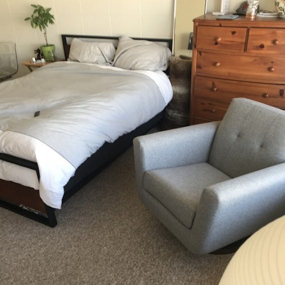 Hughes Swivel Chair | Joybird