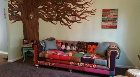 Liam Patchwork Sofa | Joybird